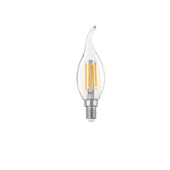 Led крушка с нажежаема жичка Livarno Home 4 7w 470 лумена E14 топла