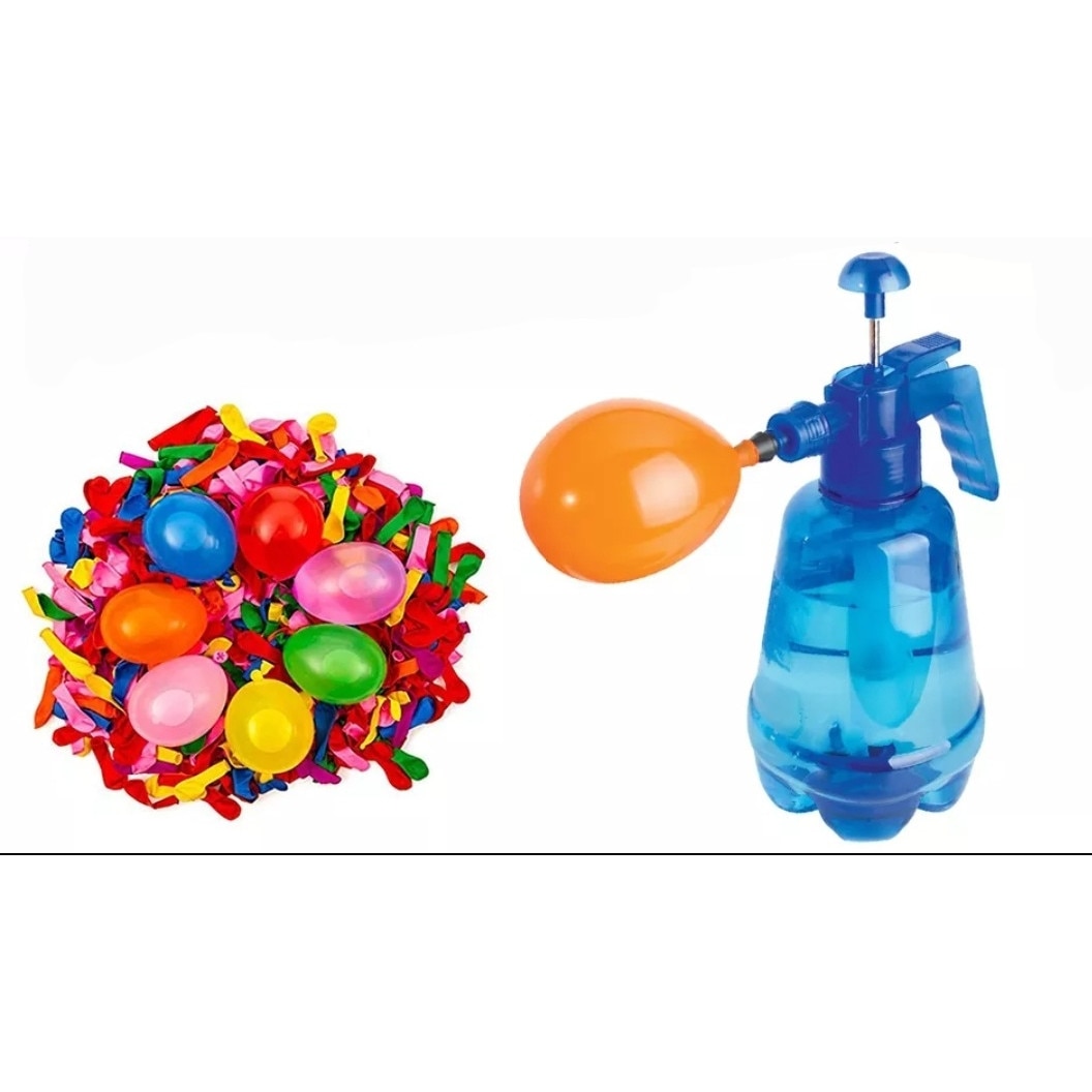 Set Baloane Pentru Apa Cu Pulverizator, Multicolor, 600 buc - eMAG.ro