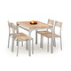 Set bucatarie masa si scaune Malcolm, ACAJU, MDF - eMAG.ro