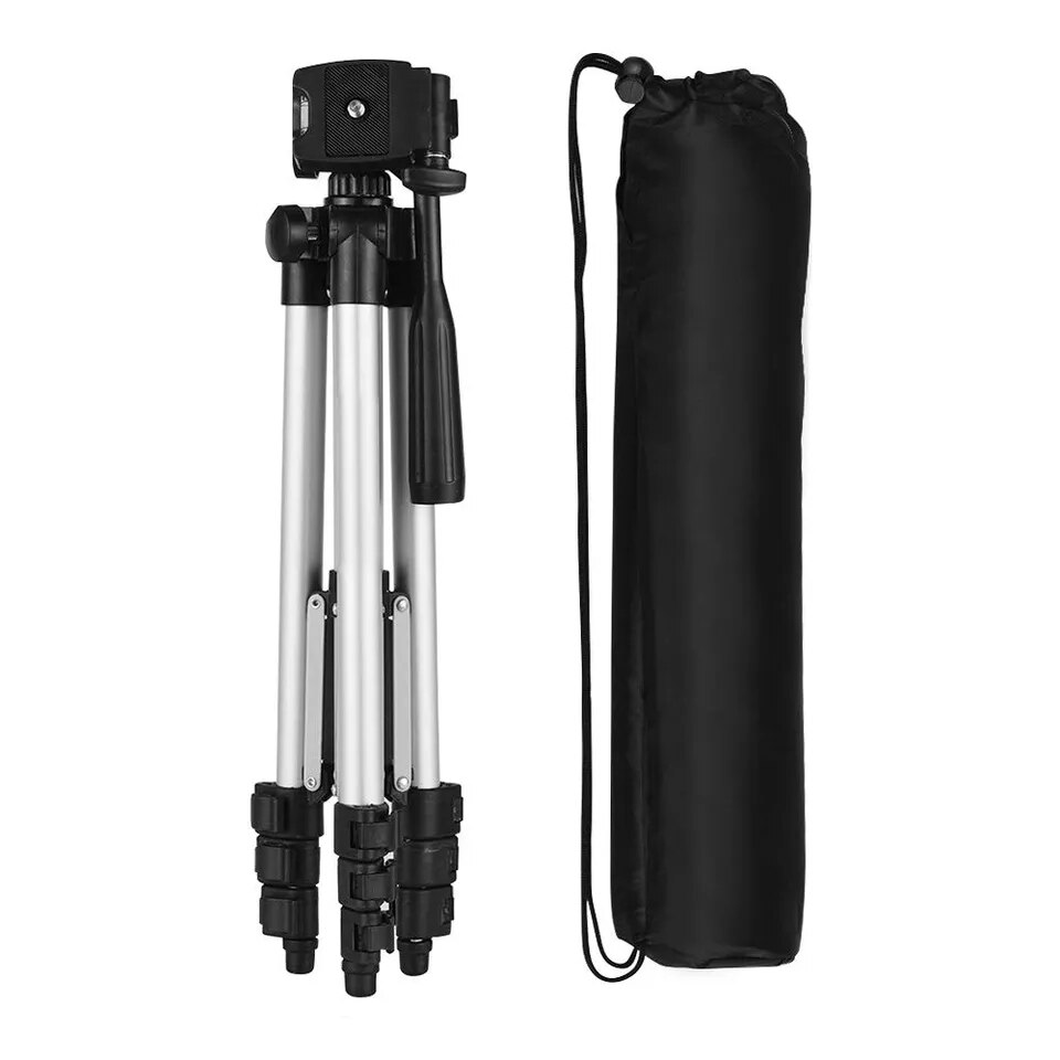 Trepied telescopic pentru telefon sau aparat foto, din aluminiu ...
