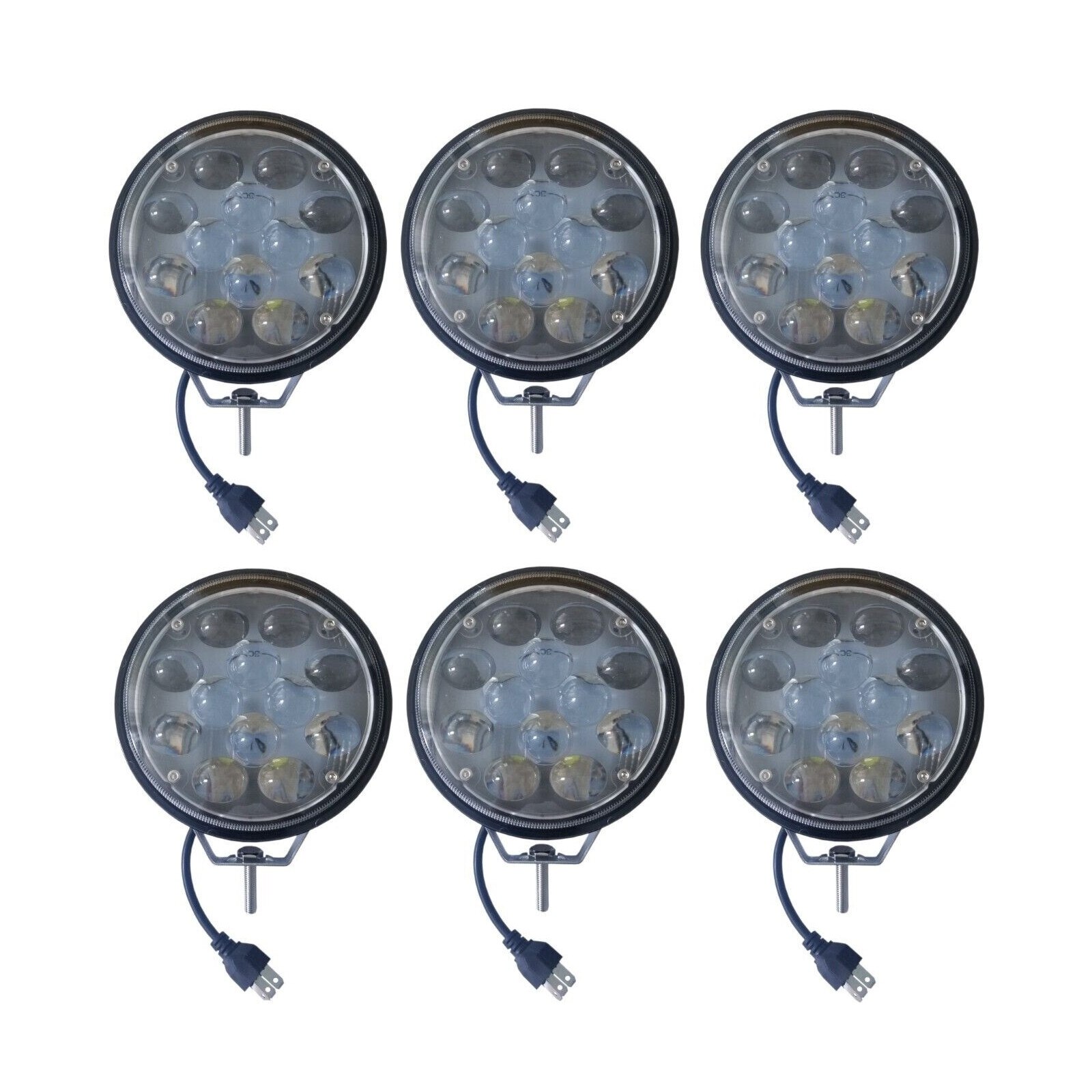 Set Proiector faruri LED 5D de 5.7 inchi, universal 12-24V 6 buc - eMAG.ro