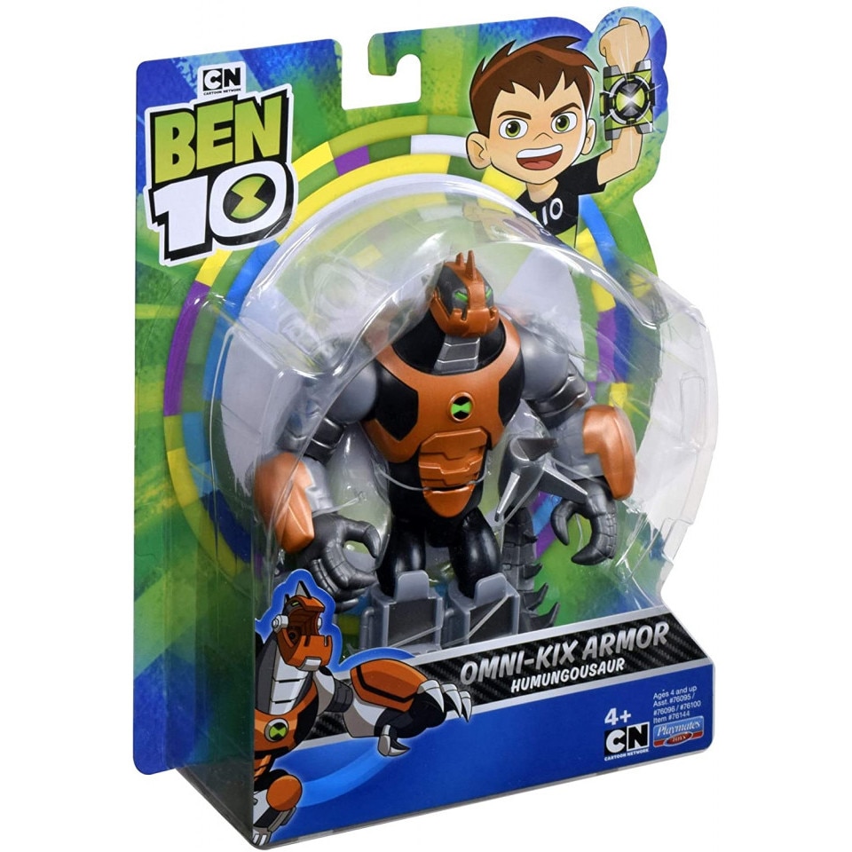 Set de joaca figurina Humungousaur Omni-Kix Armor Ben 10, 12 cm - eMAG.ro