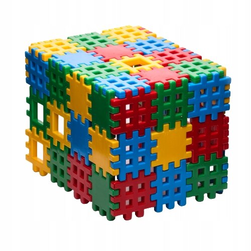 Jucarie Educativa si Interactiva, Set de Constructie Mini Puzzle din ...