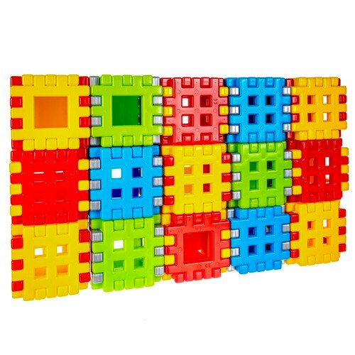 Jucarie Educativa si Interactiva, Set de Constructie Mini Puzzle din ...