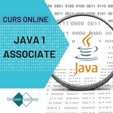 Curs Java 1 Associate, Telecom Academy, online, actualizat in 2022 - eMAG.ro