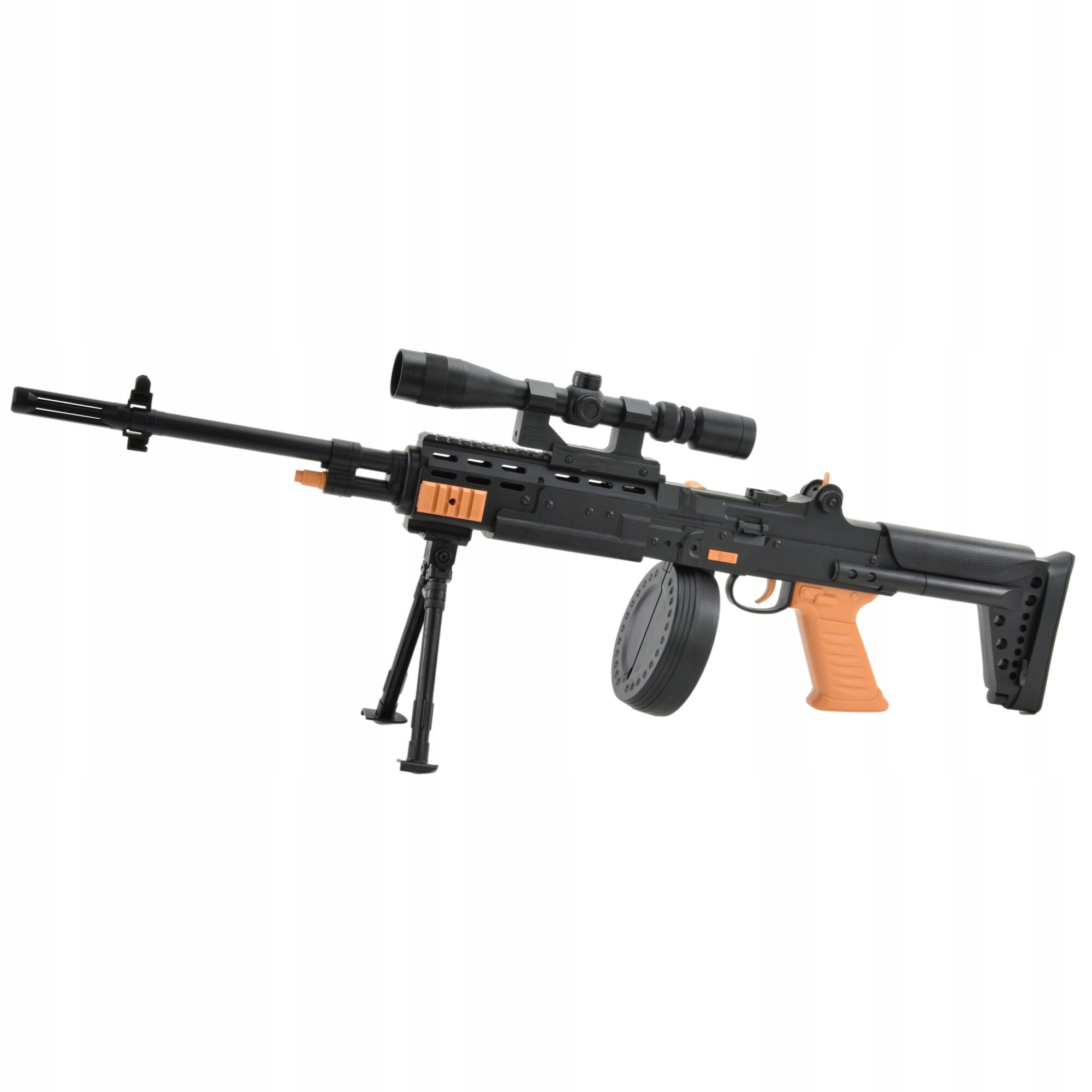 Pusca de jucarie cu bile, din plastic, 6mm, 18+, negru - eMAG.ro