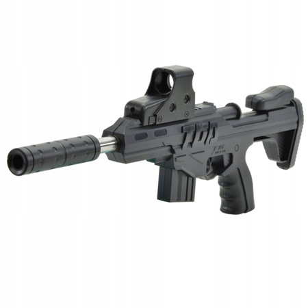 Pusca cu bile de jucarie, din plastic, 18+, negru - eMAG.ro