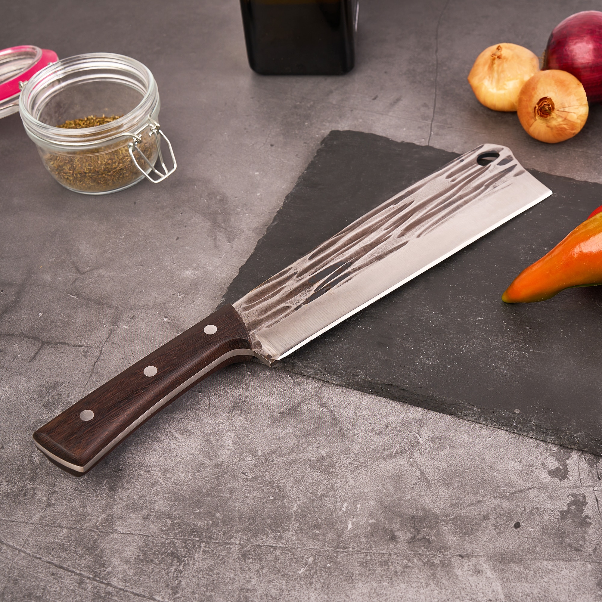 Cutit Profesional tip Satar Outdoor, Onuvio®, Full Tang, Universal ...