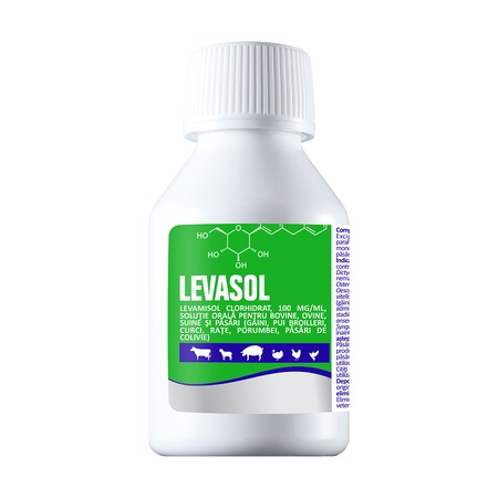 Solutie antideparazitanta, Levasol, 100 ml - eMAG.ro