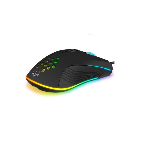 Mouse Gaming SVEN RX-G850, 6400 dpi, Partea Inferioara Metalica, Lumini ...