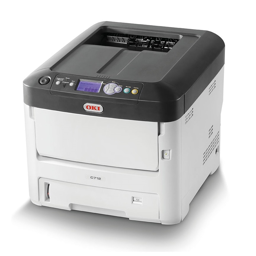 Imprimanta laser color OKI C712dn, Duplex, Retea, A4 - eMAG.ro