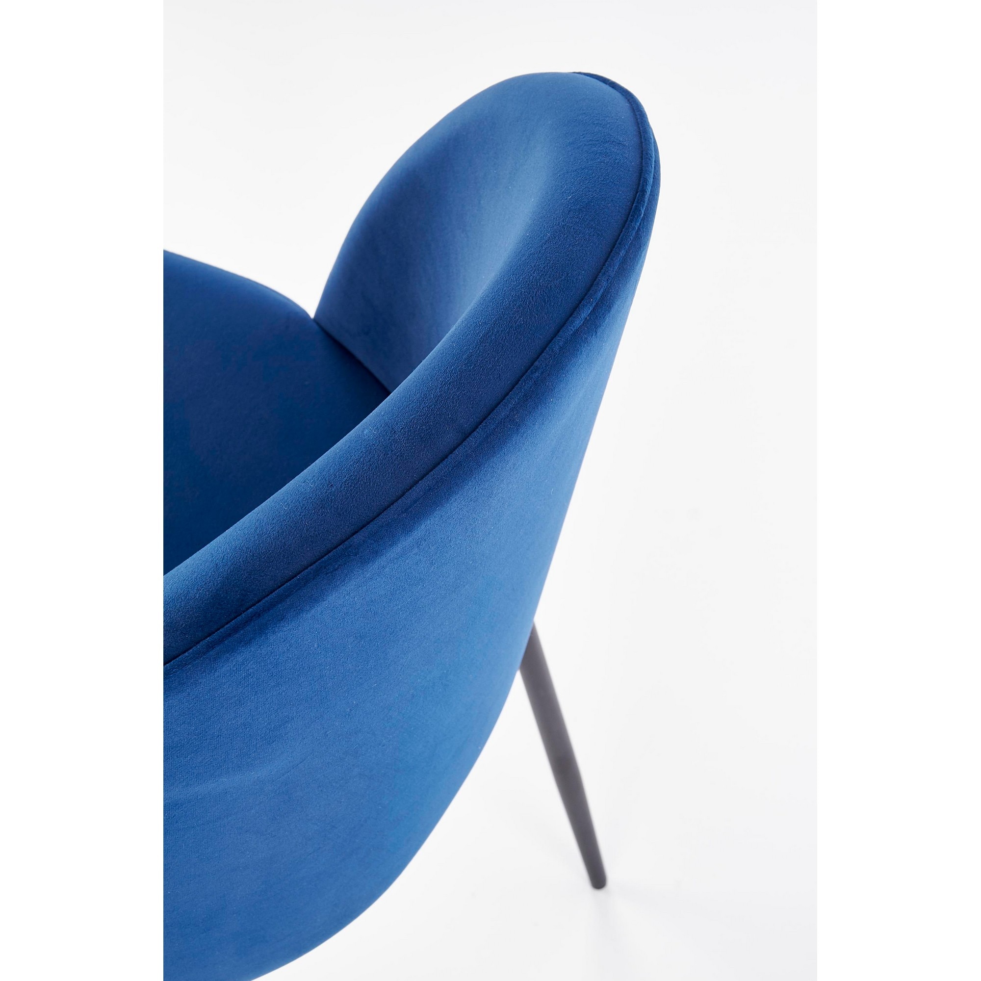 Scaun K314, ACAJU, albastru modern, 49X50X80 - eMAG.ro
