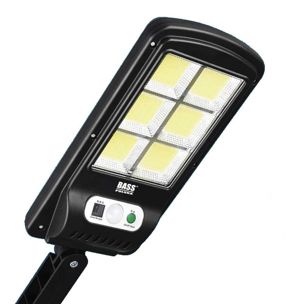Lampa solara stradala Bass BS-5921, cu senzor de miscare si telecomanda ...