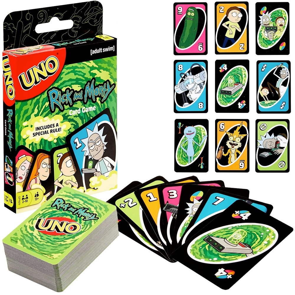 Carti de joc UNO Rick and Morty - eMAG.ro
