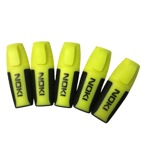 Set 5 buc textmarker mini, galben, Noki - eMAG.ro
