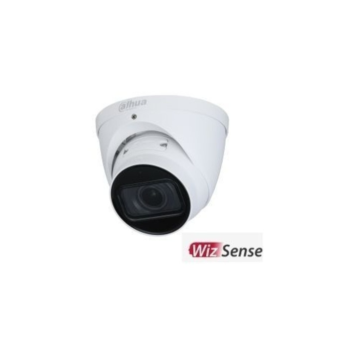 Camera de supraveghere IP AI Dome 8MP, 2.7-13.5mm motorizat, IR 50 metri, Microfon, IP67, PoE ...