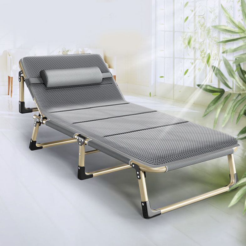 Pat pentru camping, Pliabil, 75x194x30 cm, Gri - eMAG.ro