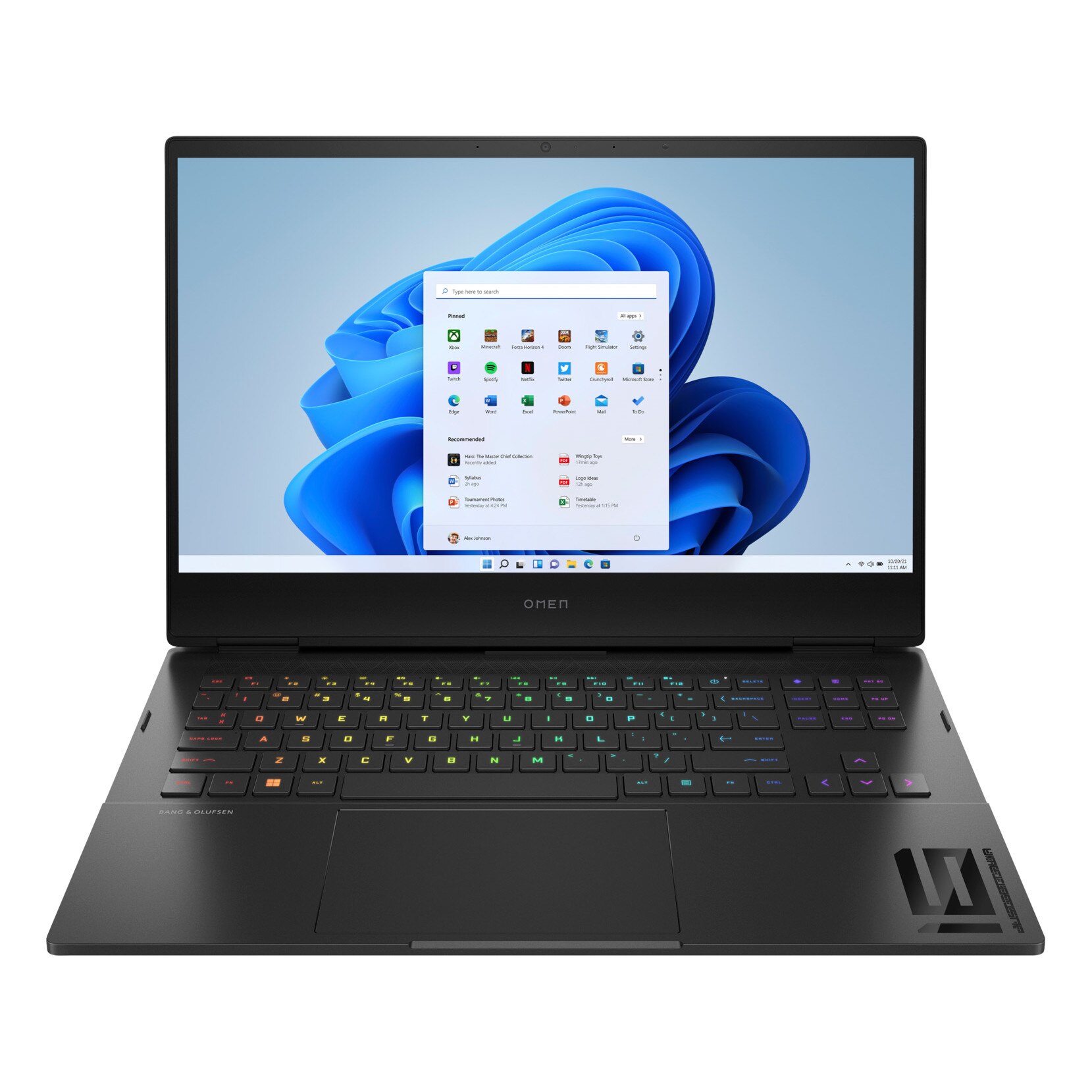 Лаптоп HP OMEN 16-k0000nn, 6X9K1EA#AKS.16GB.500SSD, 16.1", Intel Core ...