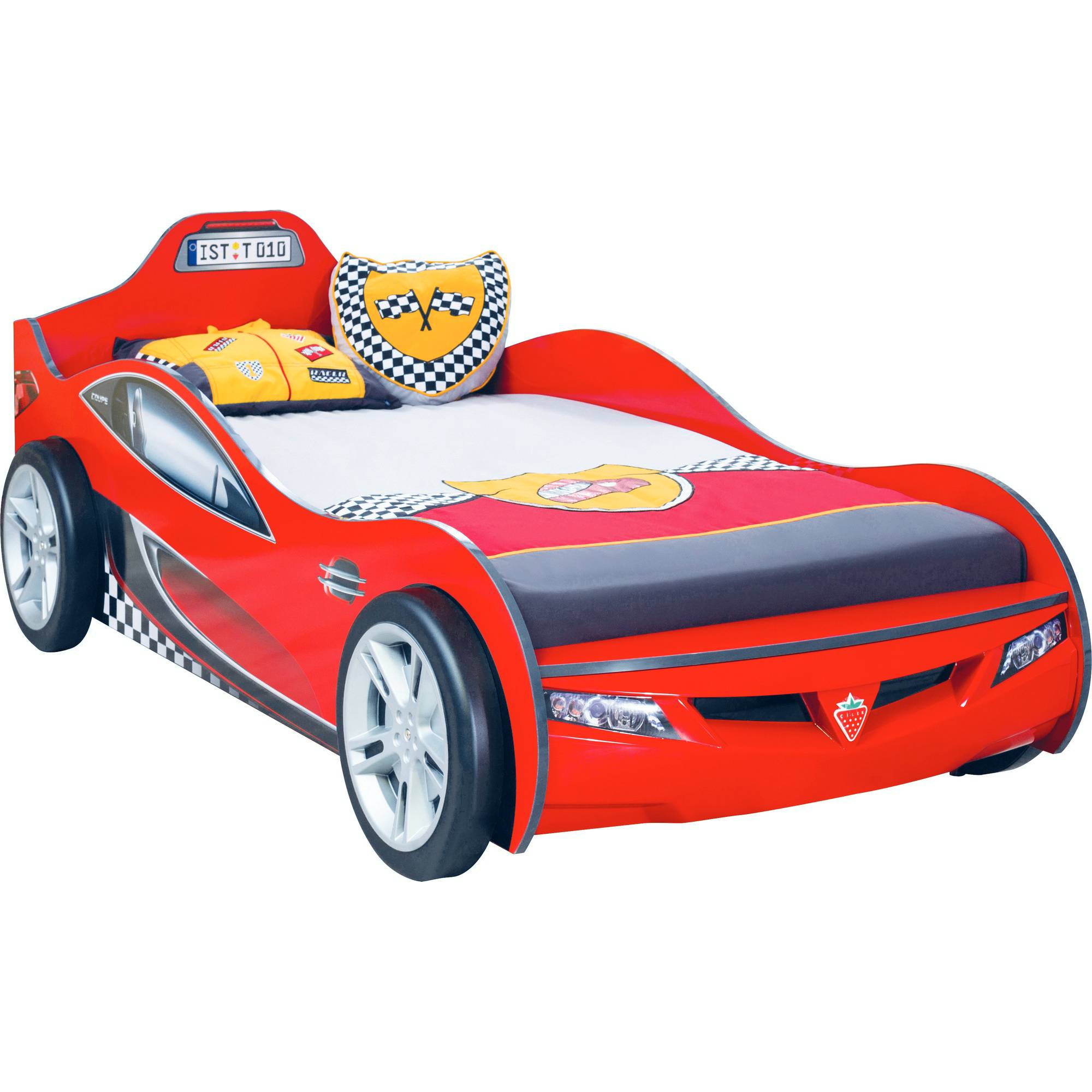 Pat masina Kalune Design Ron, PAL melaminat, 109x208x80cm, Multicolor ...