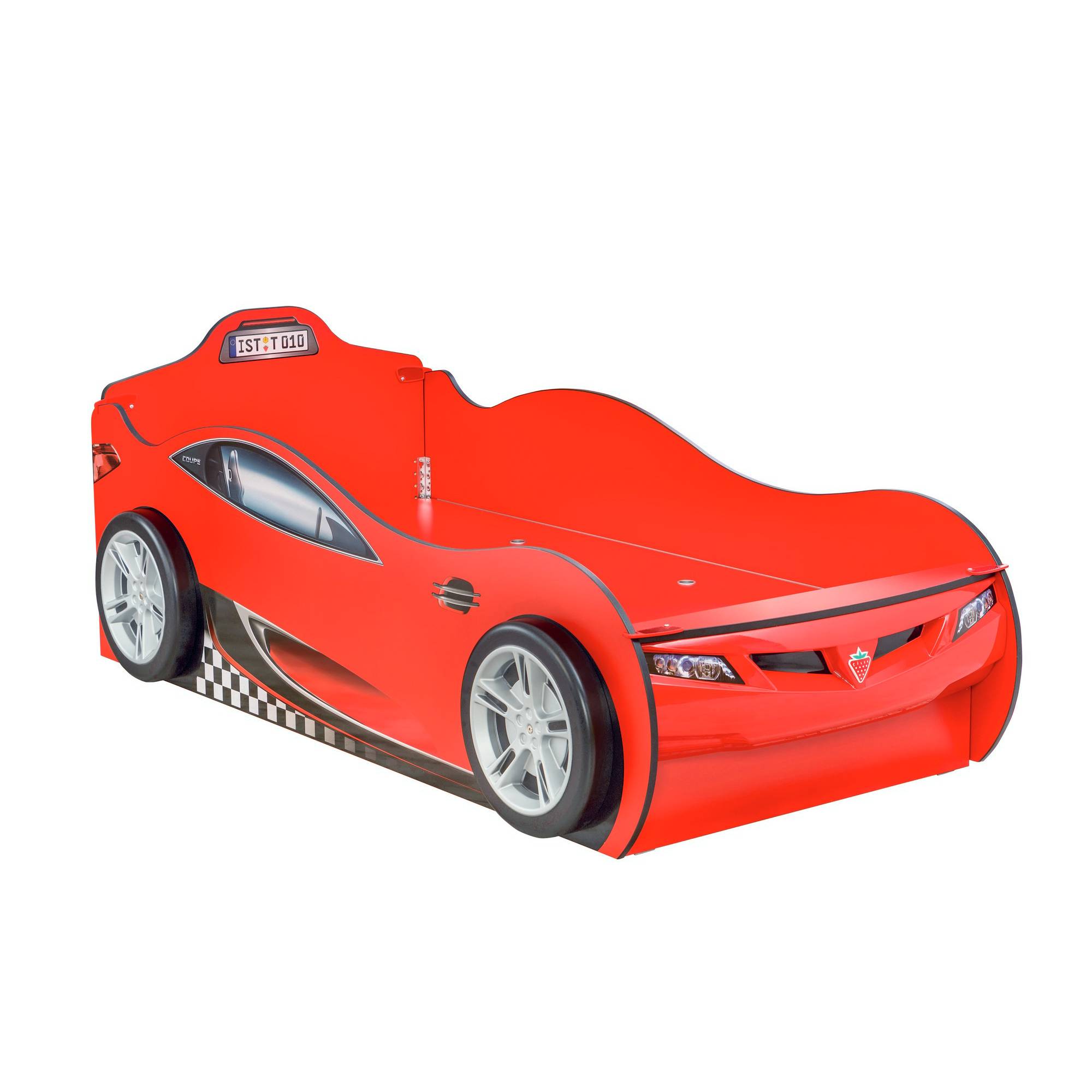 Pat masina Kalune Design Ron, PAL, 107x209x82cm, Multicolor - eMAG.ro