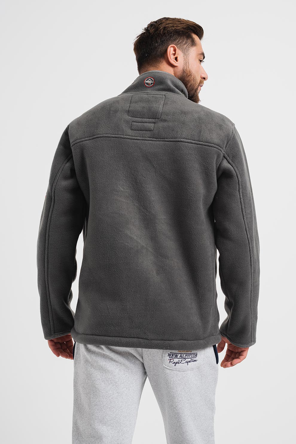 Geographical Norway, Jacheta din fleece cu fermoar Ubolt - eMAG.ro