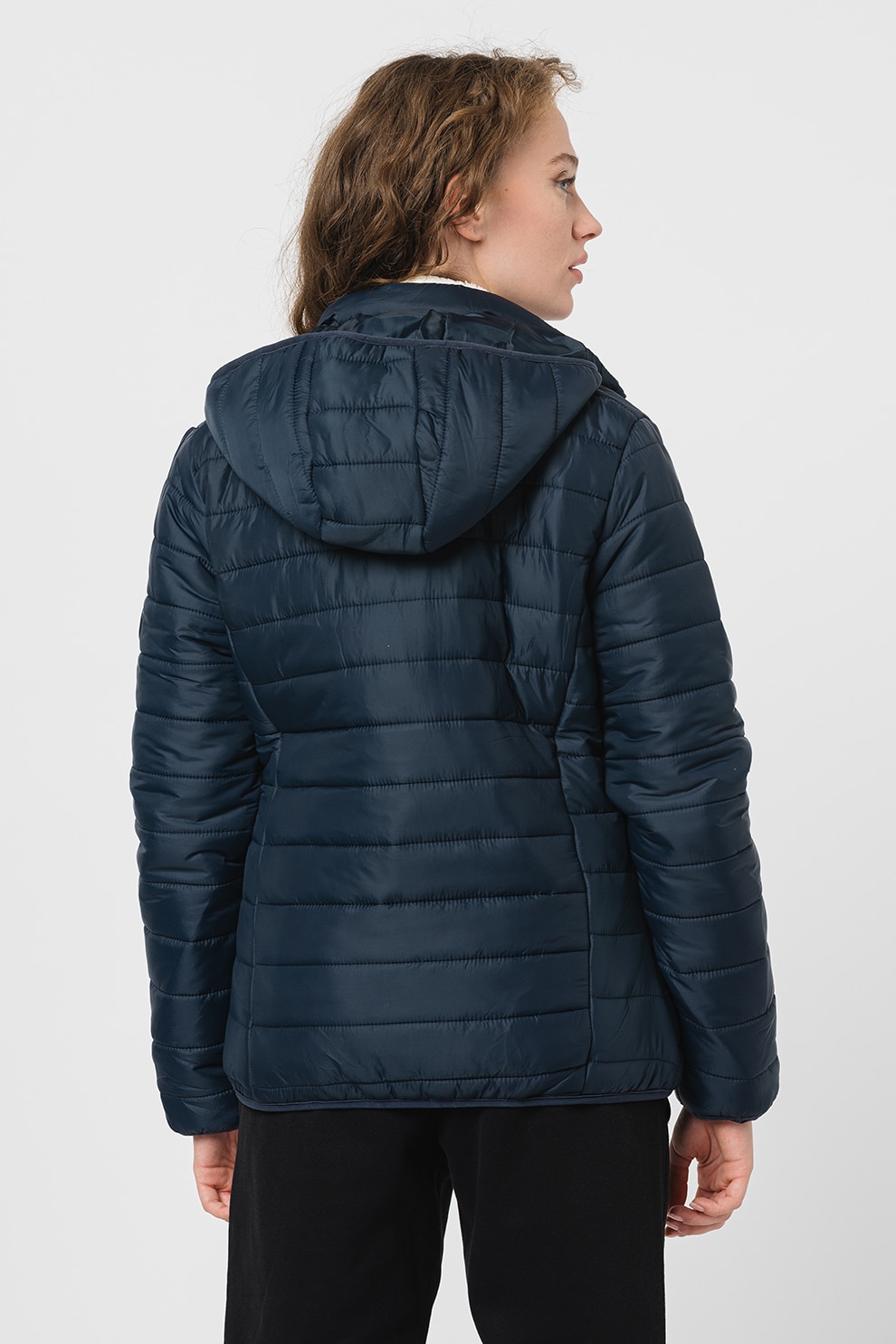 Geo Norway, Geaca cu gluga detasabila Atika, Bleumarin, 4 - eMAG.ro