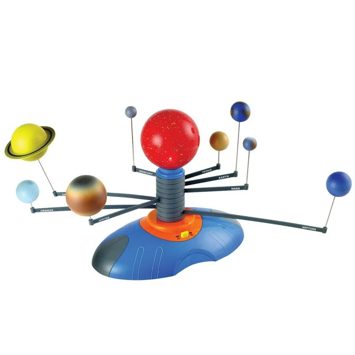 Kit sistem solar pentru copii, ScienceTech, 9 planete, Multicolor - eMAG.ro