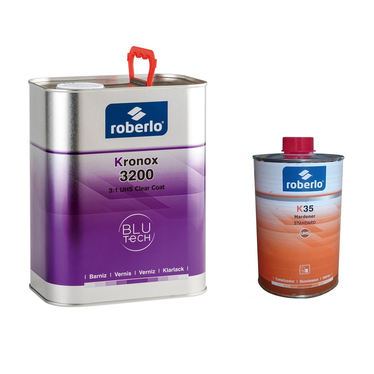 Set lac Roberlo Kronox 3200 3 L + intaritor standard K35 1L - eMAG.ro