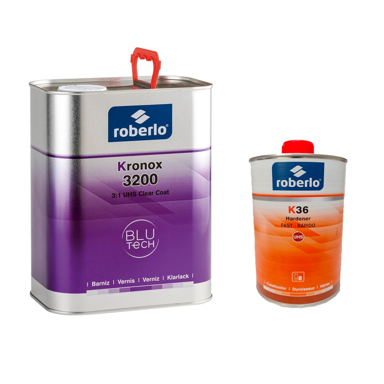 Set lac Roberlo Kronox 3200 3 L + intaritor standard K35 1L - eMAG.ro