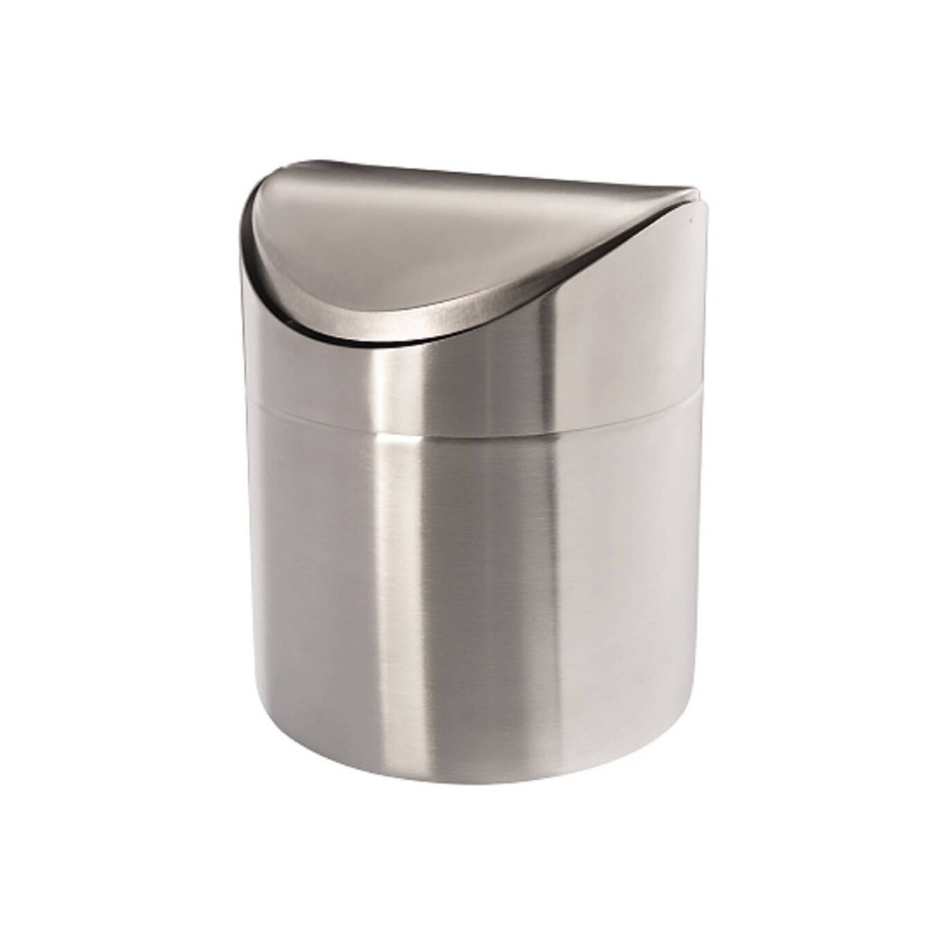 Cos de gunoi pentru bar, din inox, dimensiuni 12x16 cm, capacitate 1.5 ...