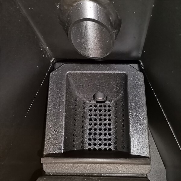 Termosemineu cu peleti Termax Kamin ECO 25 kW, bordo - eMAG.ro