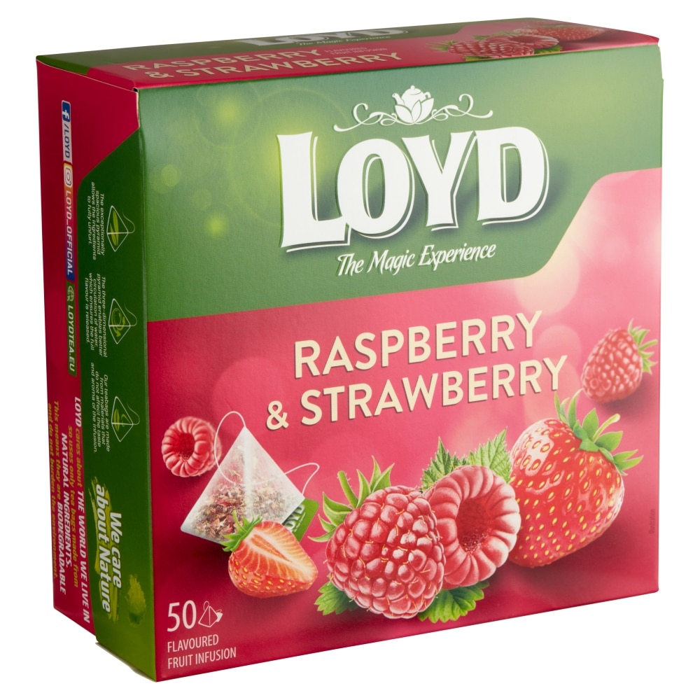 Loyd Piramis tea Eper-málna, 50*2g - eMAG.hu