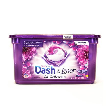 Detergent de rufe capsule 3 in 1, Dash, colectia buchete misterioase ...