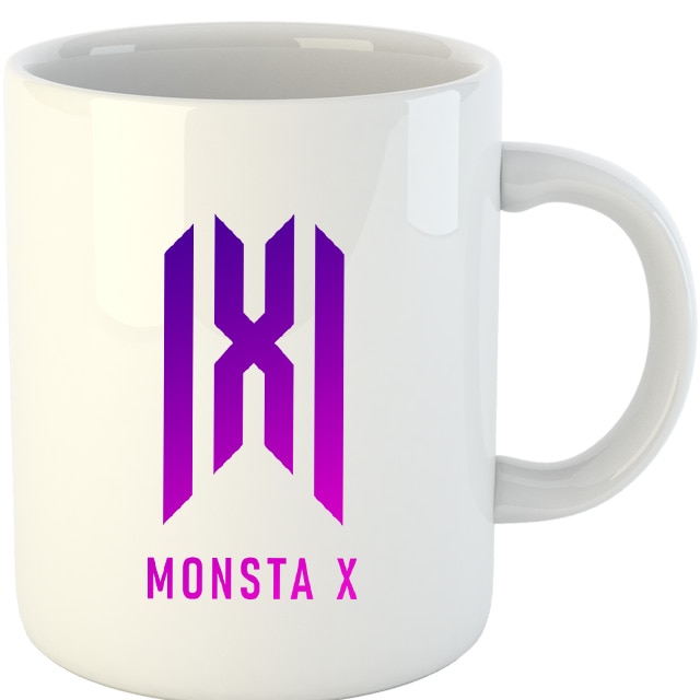 Чаша Monsta X Logo Merch K-Pop Album New Come Back, Бял, 330 мл - eMAG.bg