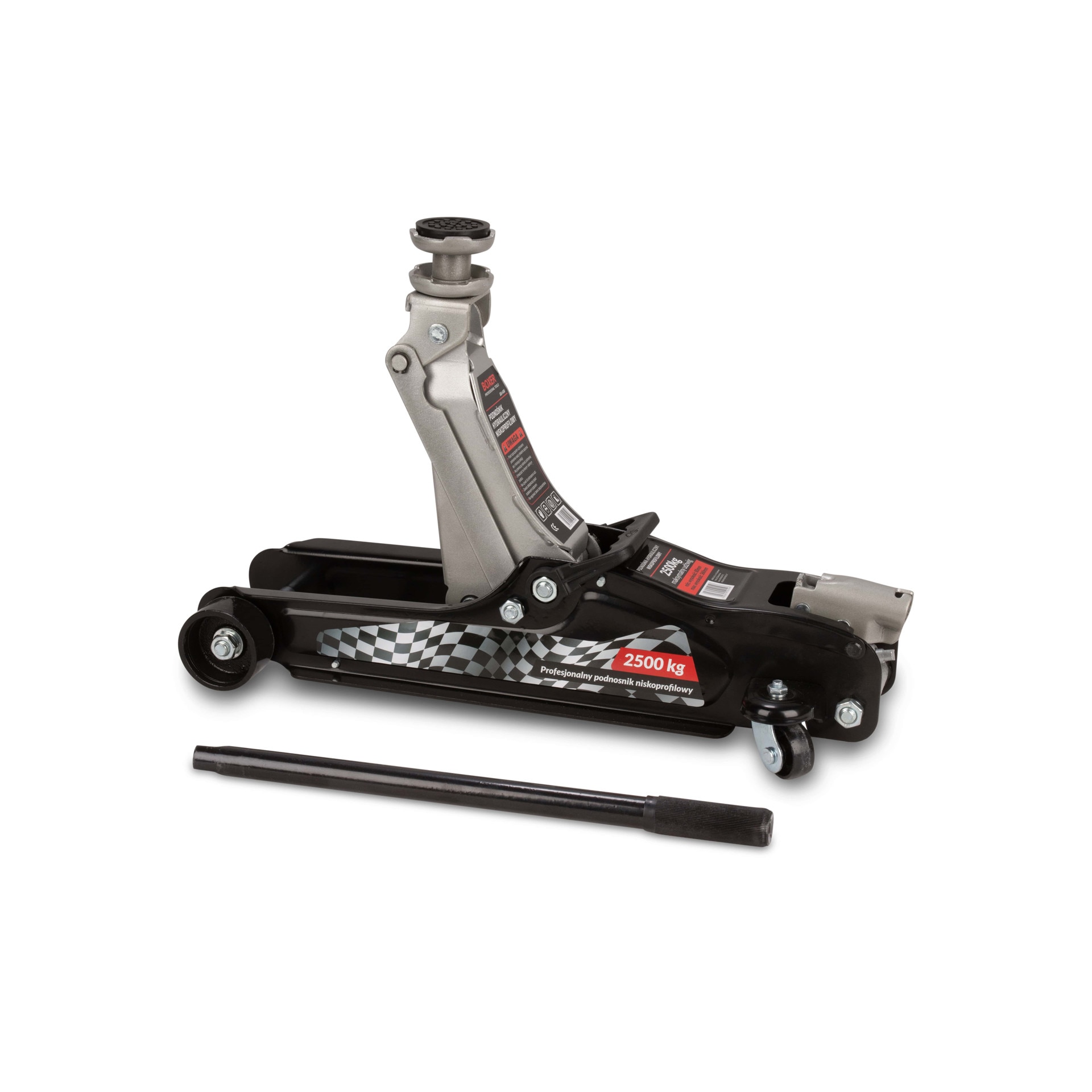 Cric hidraulic cu profil redus, 2.5T, Boxer BX-456 - eMAG.ro