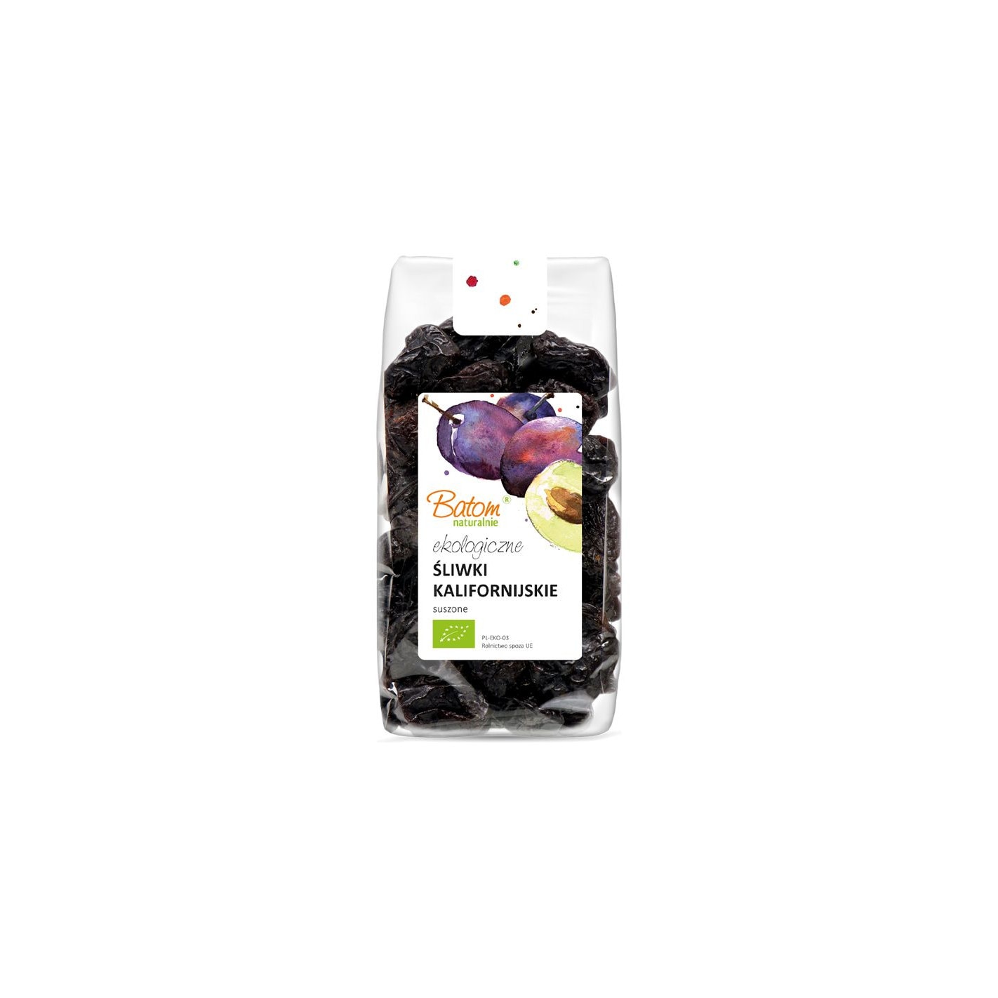 Prune Uscate Ecologice fara Samburi, Bio, Batom, 500g - eMAG.ro