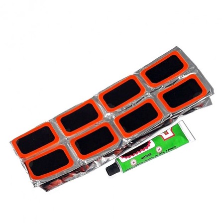 Set Petice pentru anvelopa Red Sun, cu lipici vulcanizare, 24buc - eMAG.ro