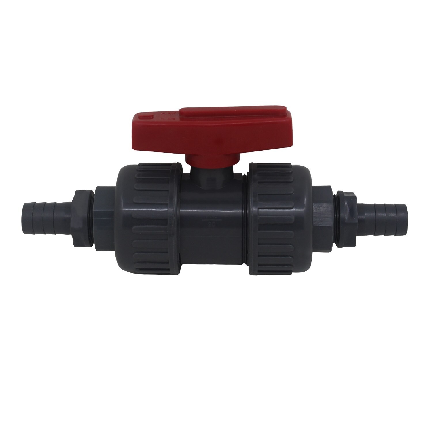Robinet cu bila, PVC, 25mm, Negru - eMAG.ro