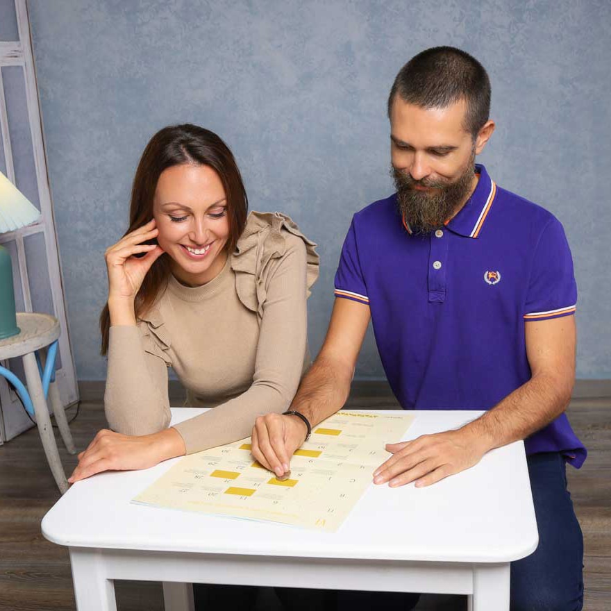 Calendar de provocari pentru cupluri 2023, 47x34 cm - eMAG.ro