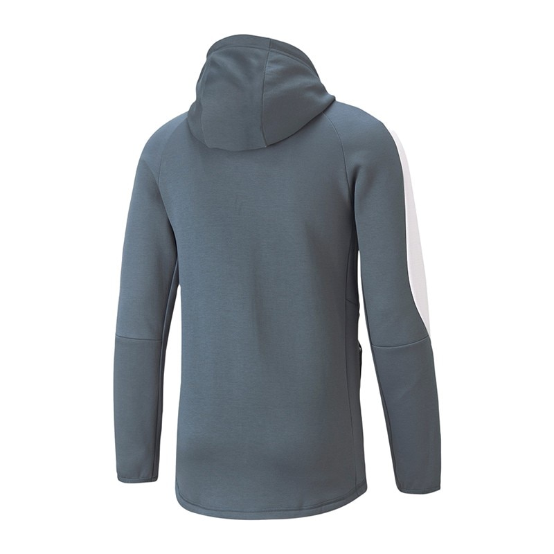 Hanorac Puma Evostripe Full-Zip 849915-18, Barbati, Albastru, M - eMAG.ro