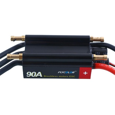 ESC, variator viteza, Brushless, FlyColor 90A 2-6S Lipo cu racire pe ...