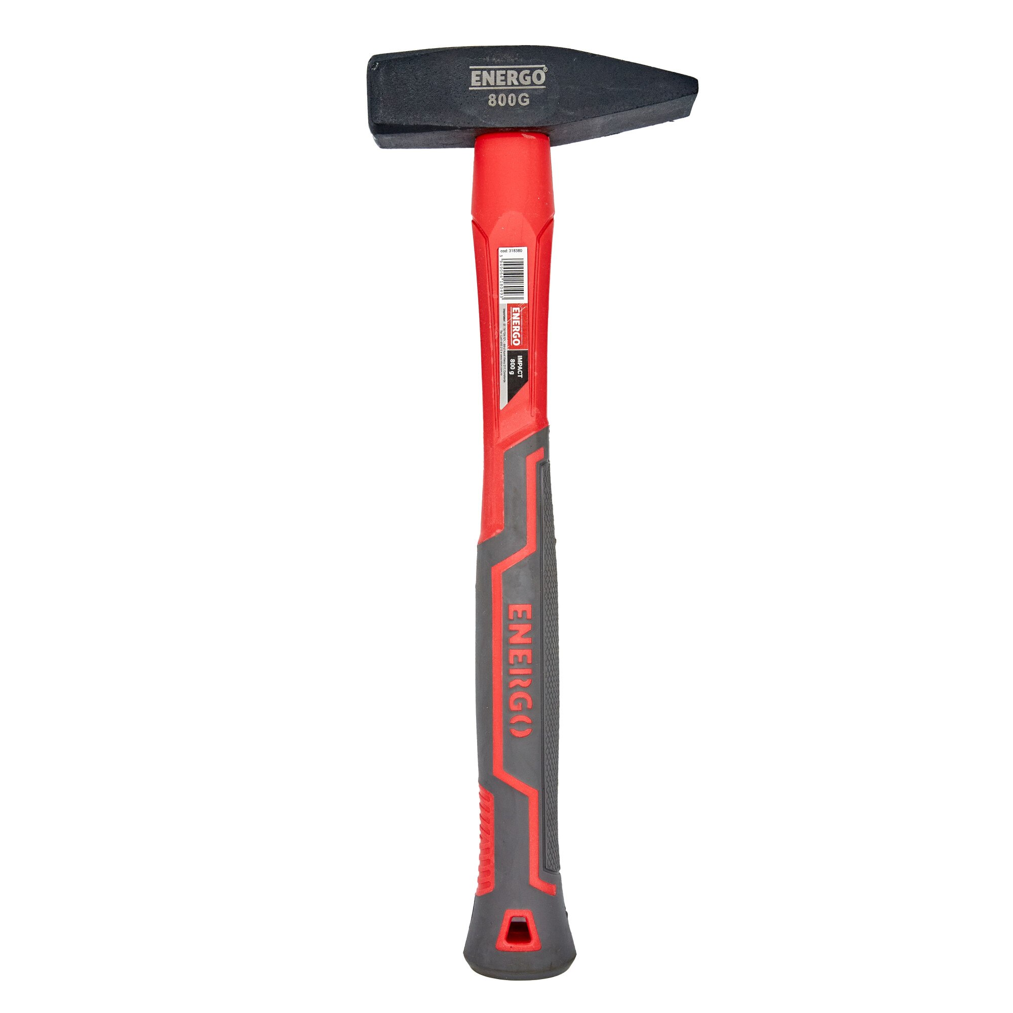 Ciocan lacatus Impact 800 g, maner fibra Energo - eMAG.ro