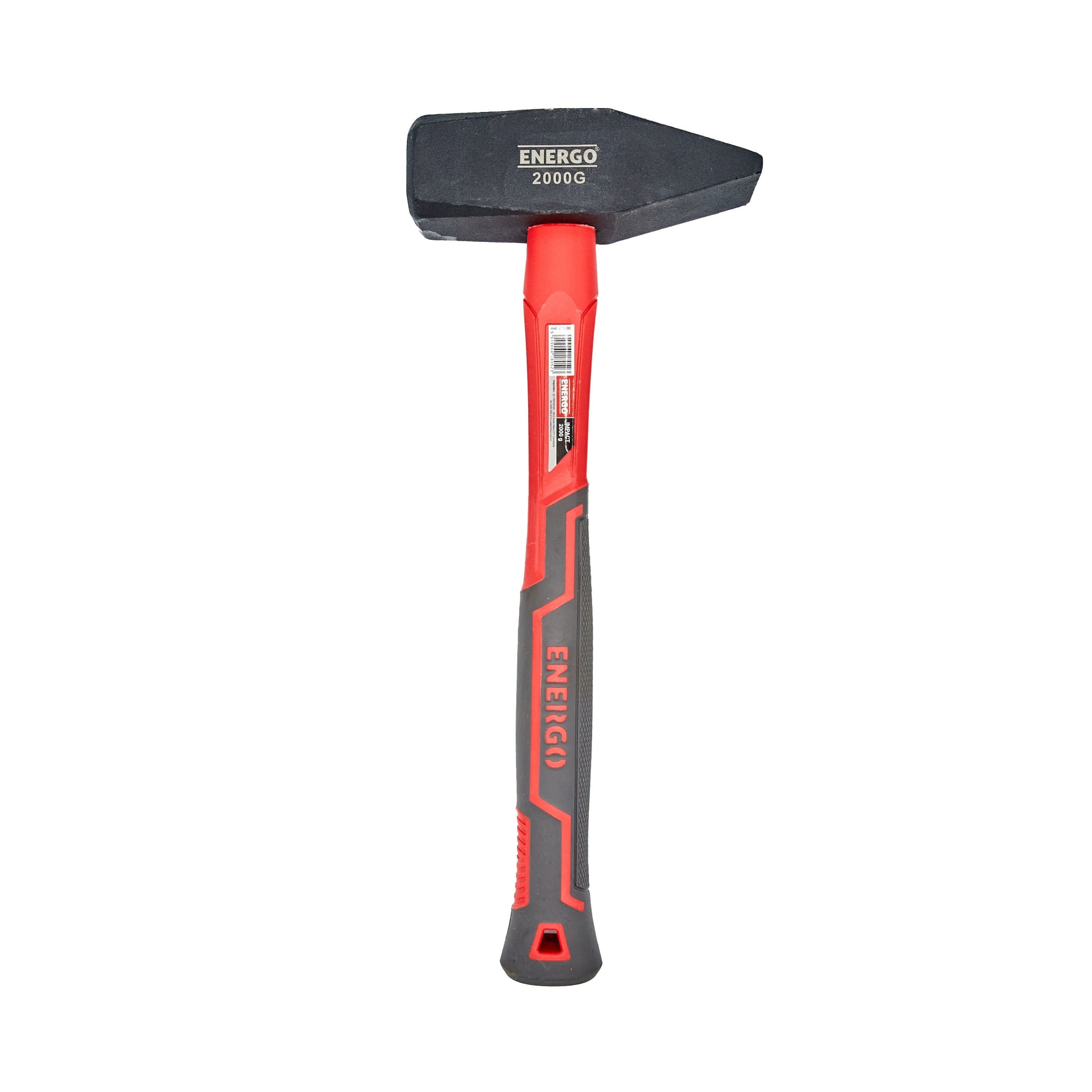 Ciocan lacatus Impact 2000 g, maner fibra Energo - eMAG.ro