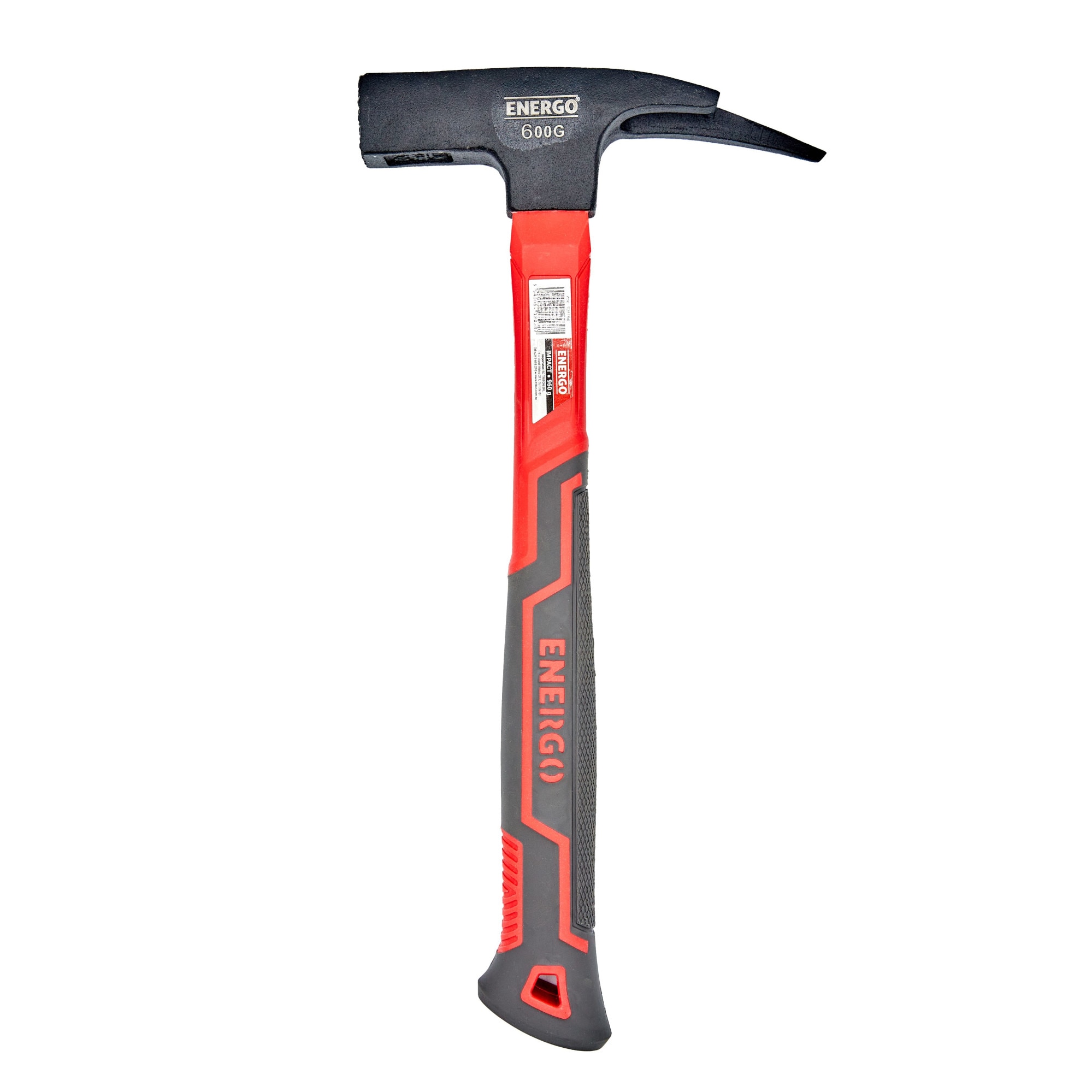 Ciocan dulgher Impact 600 g, maner fibra Energo - eMAG.ro