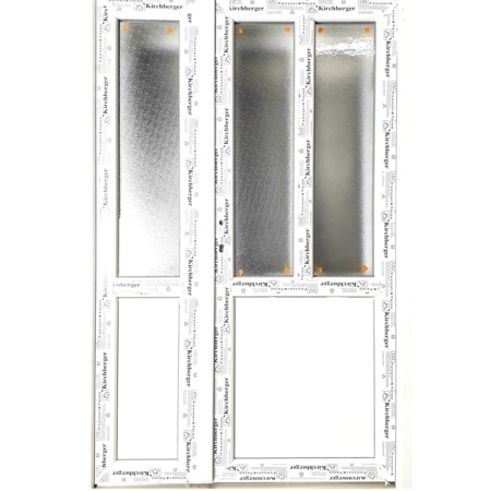Usa dubla exterior, Pvc, KIRCHBERGER, T-model, Alb 130x180 - eMAG.ro
