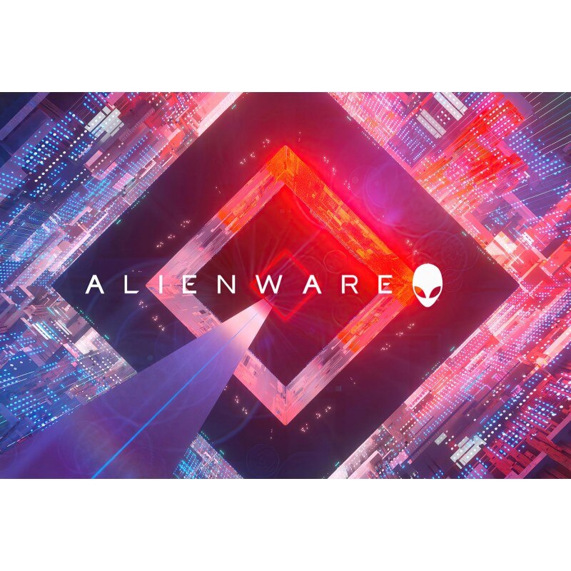 Плакат Alienware Abstract, 61x90cm, poster1607 - eMAG.bg