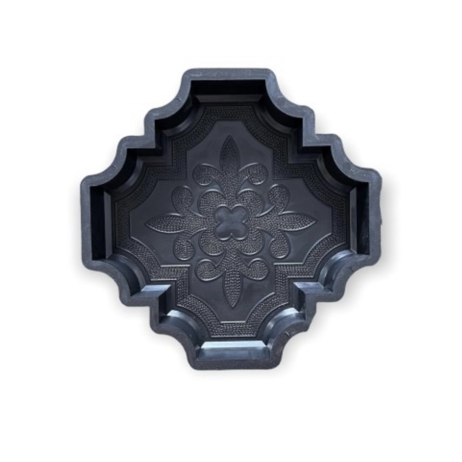 Set 4 Matrite Pavaj, Model Floare, 24 buc / mp, Trafic Greu / Pietonal ...