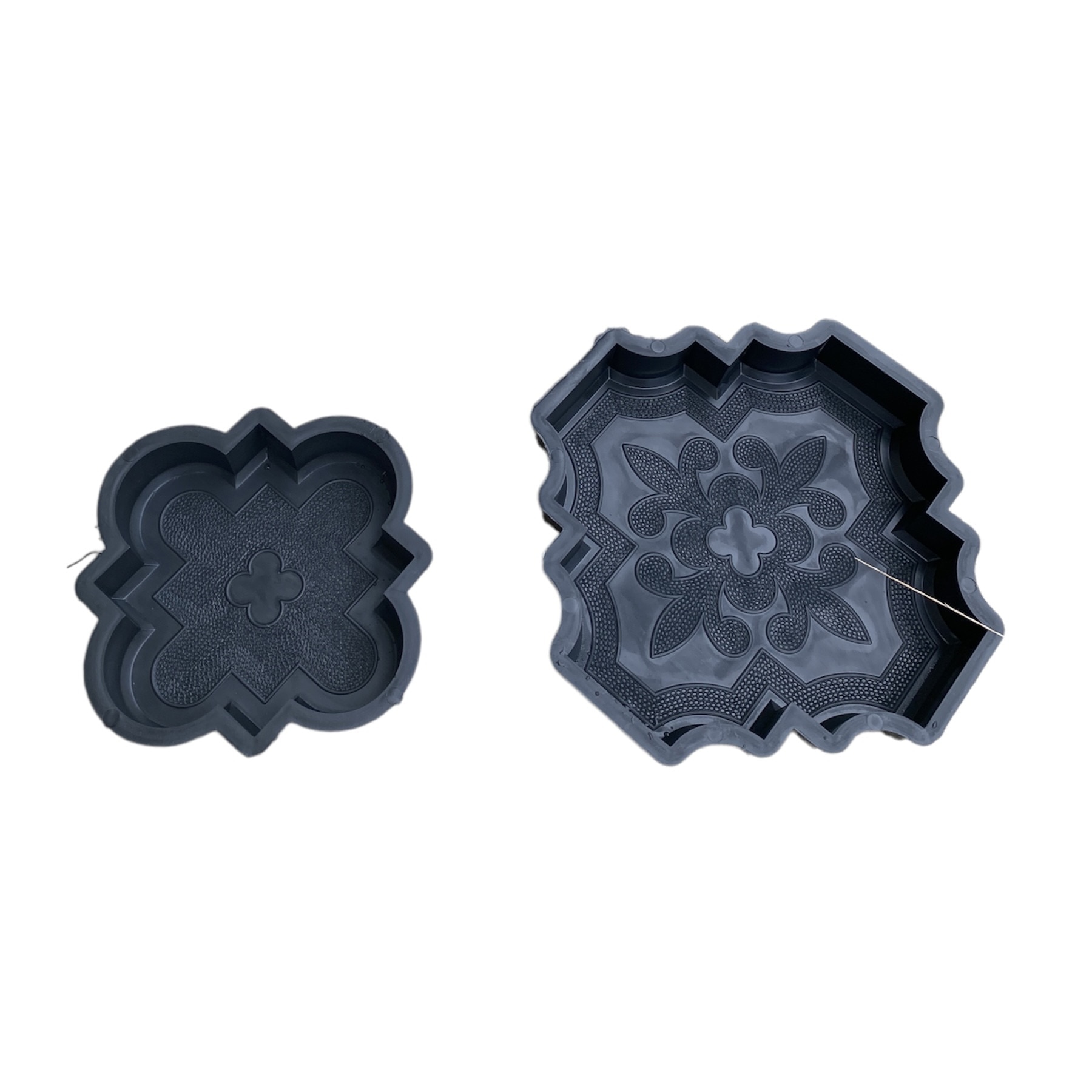 4 db térburkoló forma készlet, Virágmintás, 24 db/nm, Erős / Gyalogos ...