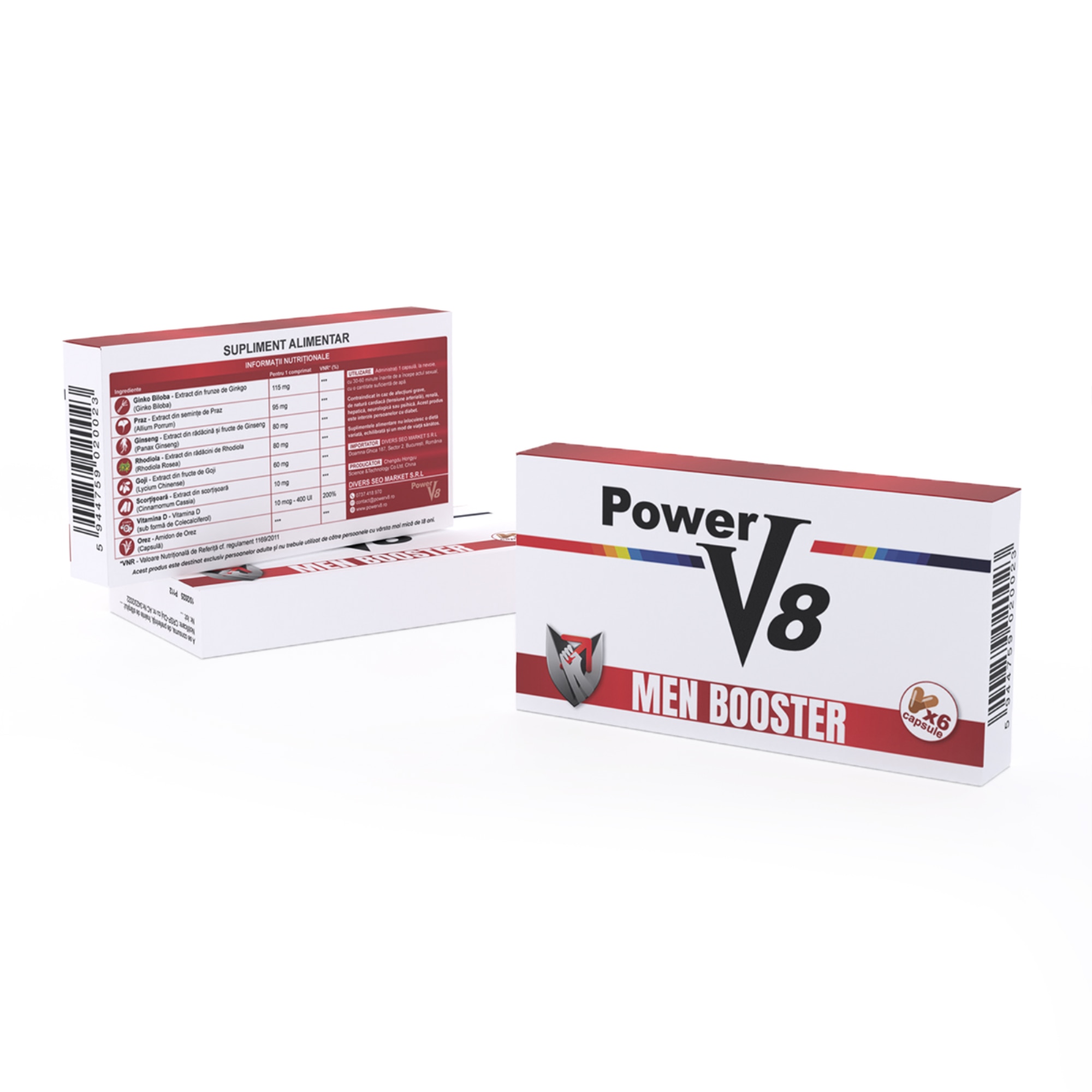 Supliment alimentar pentru Potenta Power V8, Ejaculare Precoce si ...