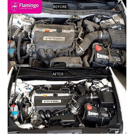 Спрей течен обезмаслител, Engine Degreaser, Flamingo, F009, 500 ml ...